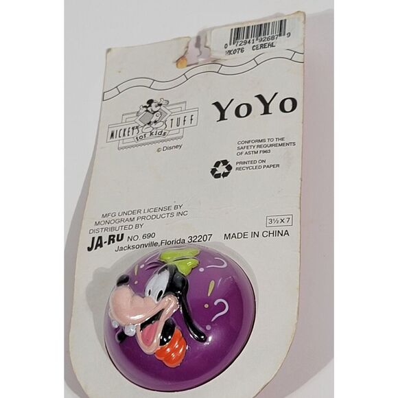 Disney | Toys | Vintage 99s Mickey Stuff For Kids Goofy Yoyo Yoyo ...